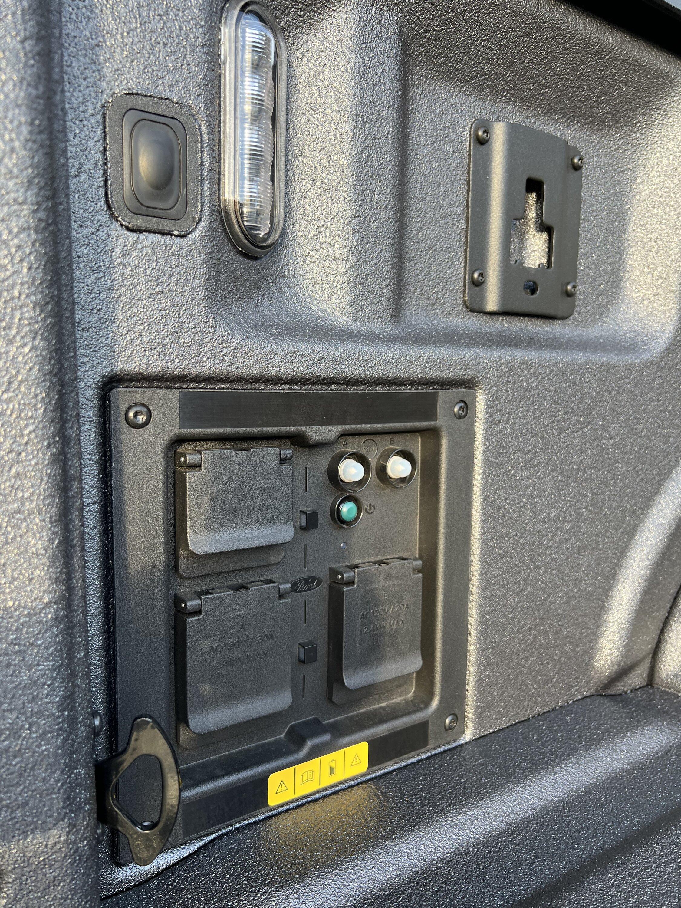 Line X Spray Bedliner Color Match to Carbonized Gray | Ford Lightning ...