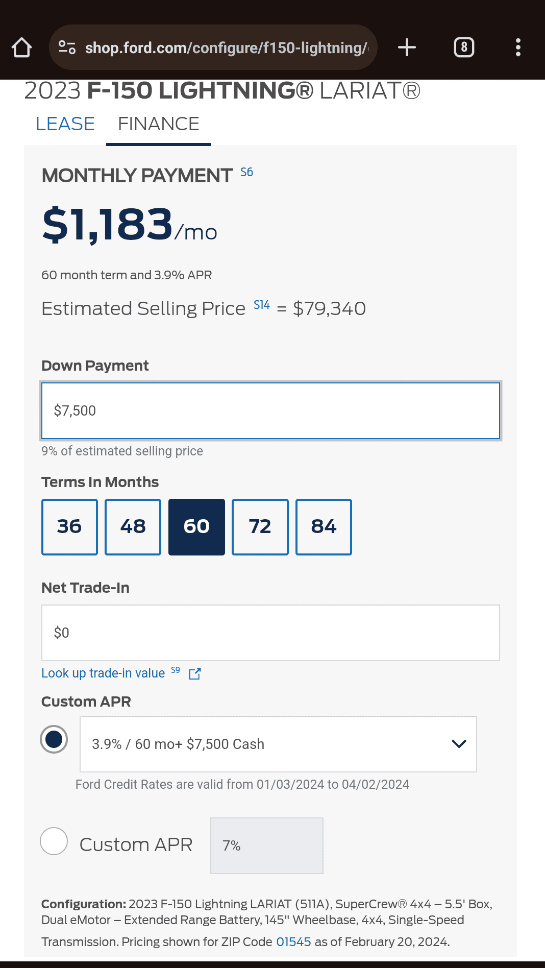 Ford rebates started today? | Ford Lightning Forum For F-150 Lightning ...