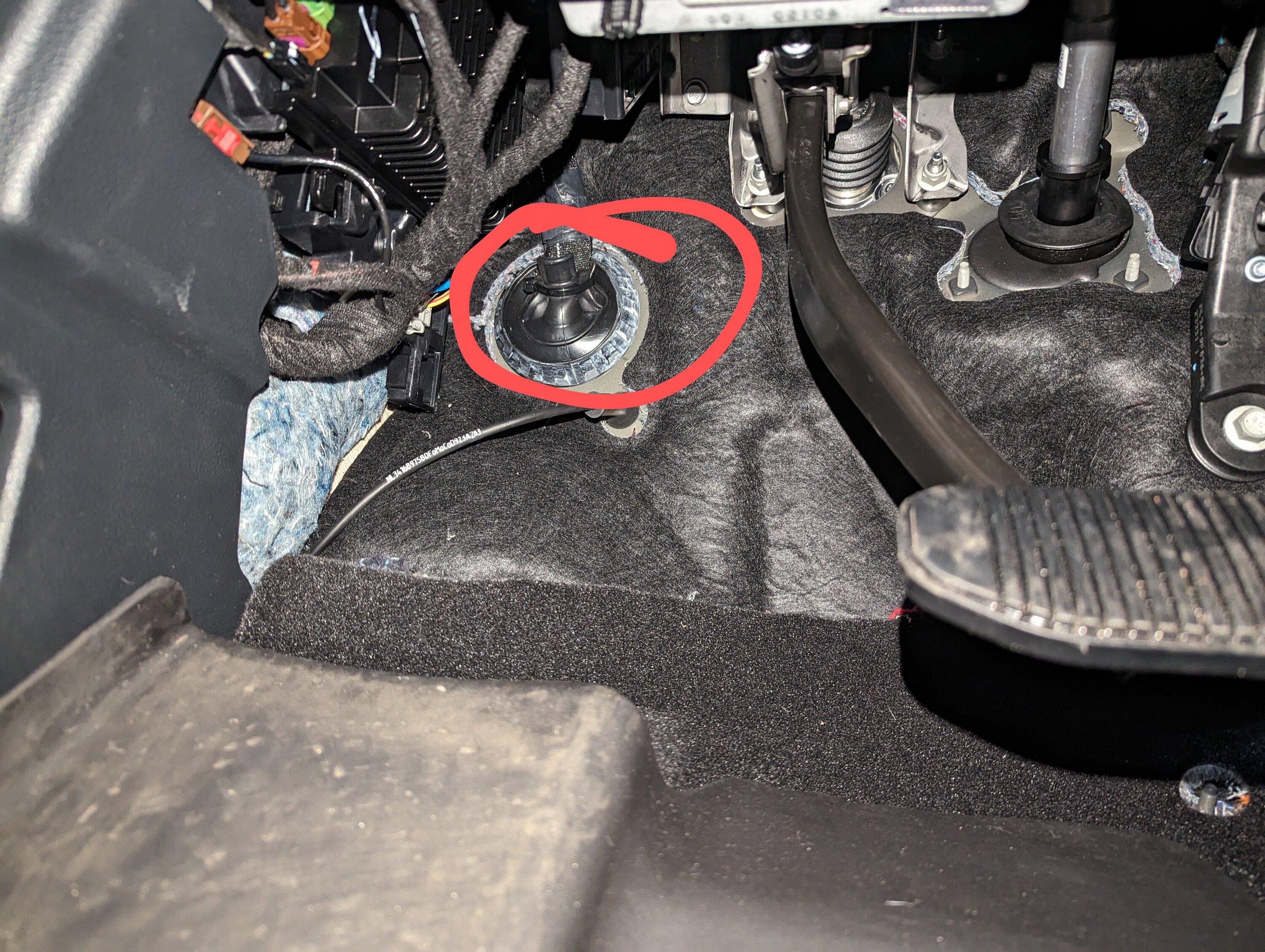 Access through firewall for wiring accessories | Ford Lightning Forum ...