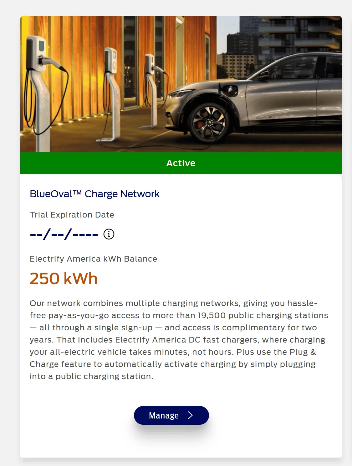 EA/blue oval free charging not working | Ford Lightning Forum For F-150 ...