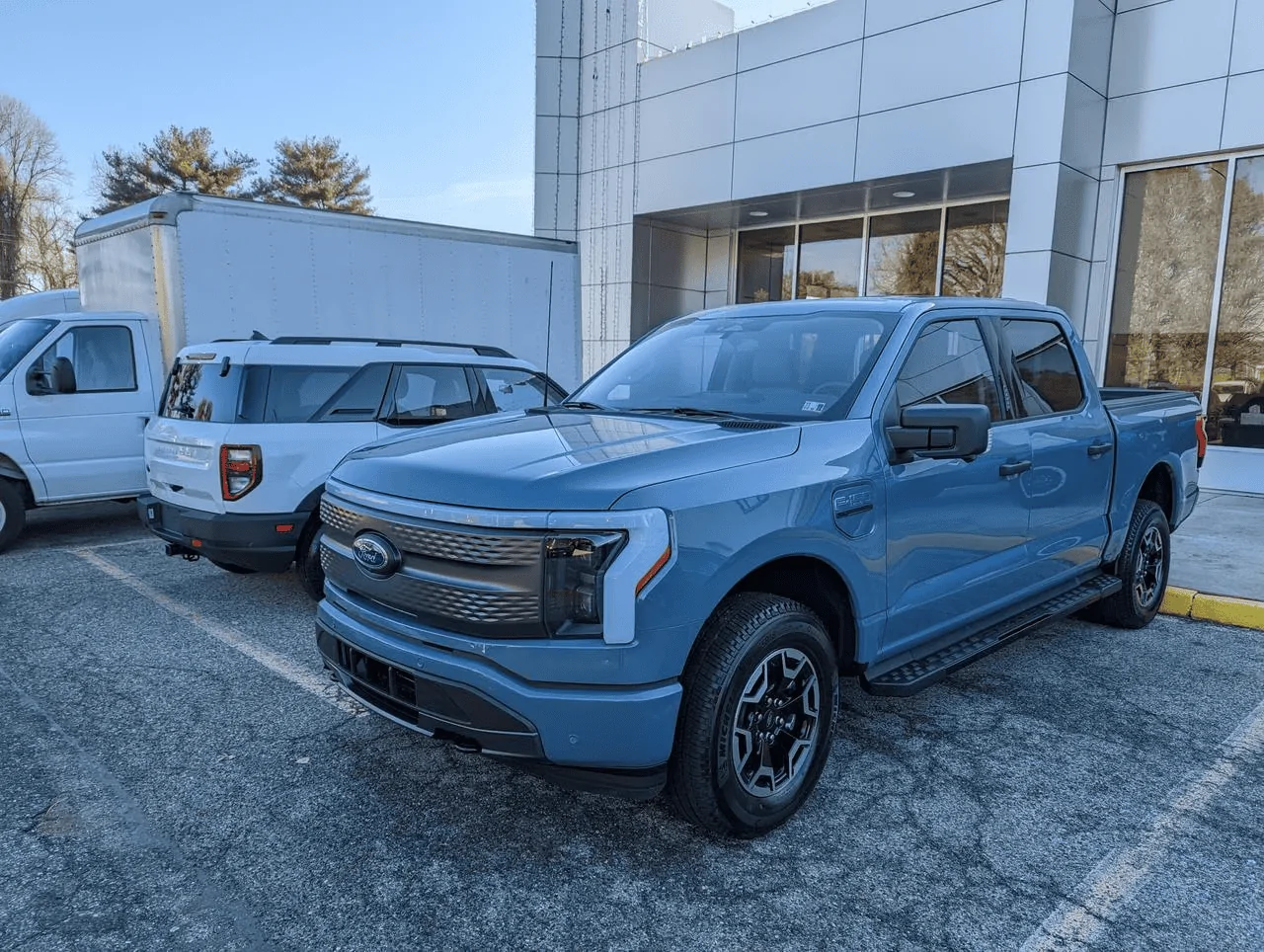 AZURE GRAY F-150 Lightning Photos & Club | Ford Lightning Forum For F ...