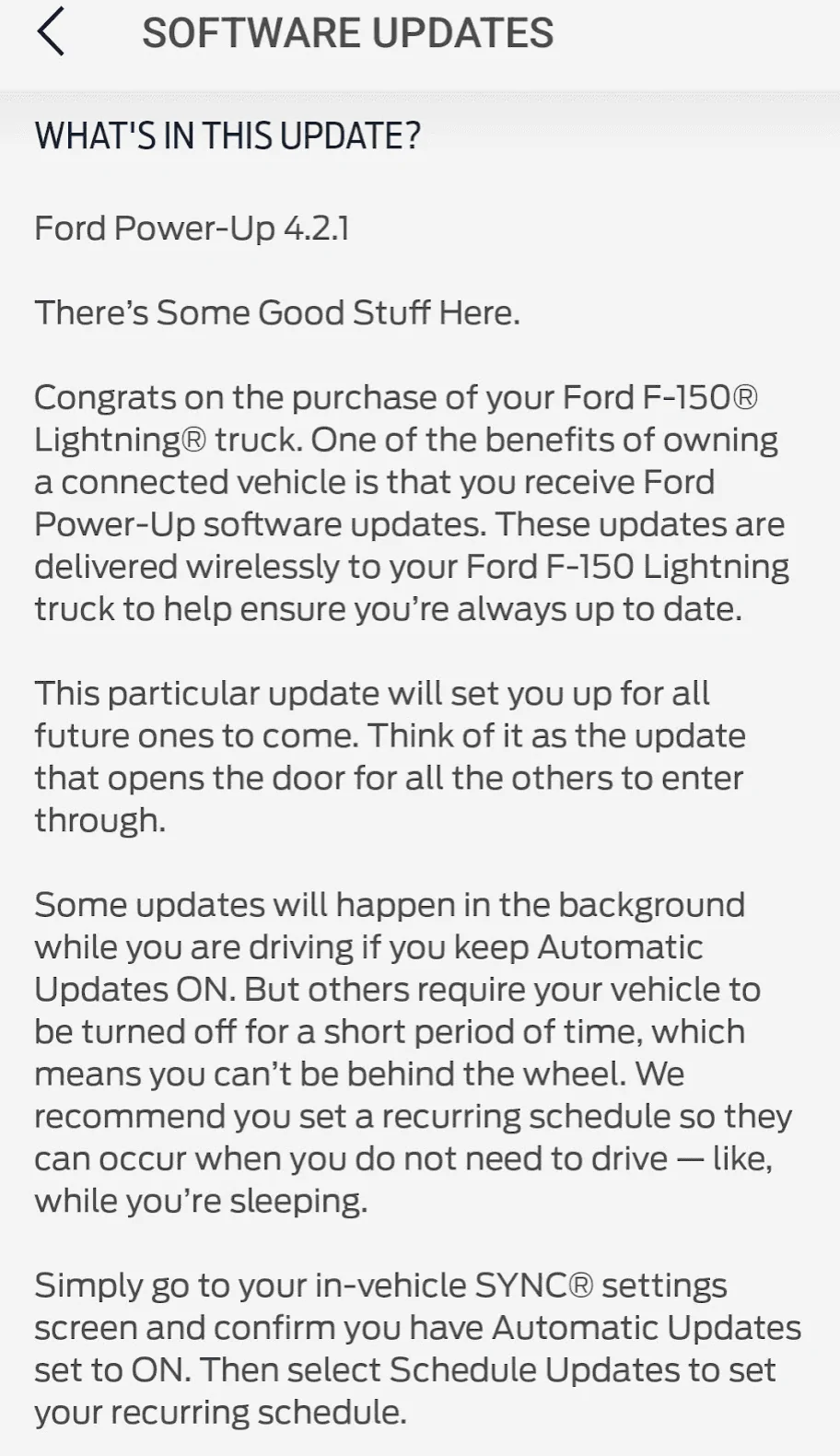 Power-Up 4.2.1 - Precondition Alert failed updates | Page 4 | Ford ...
