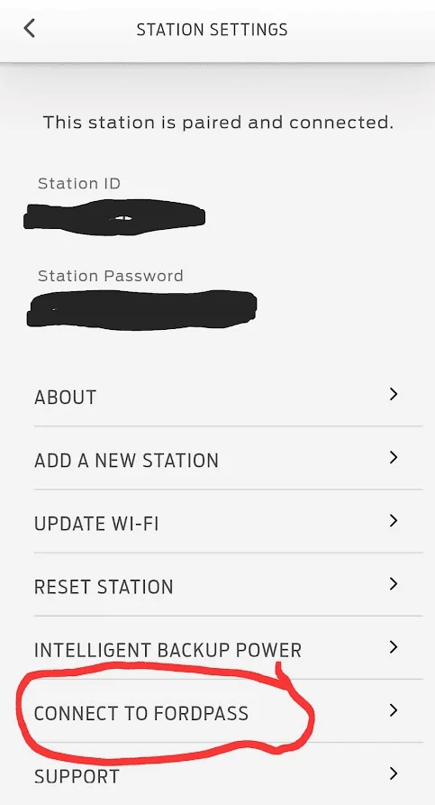 Ford Charge Station Pro not connecting to Pro Charger app for initial ...