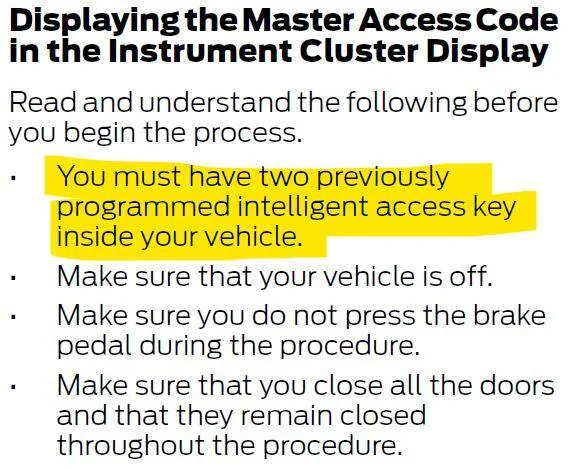 Door keypad programming | Ford Lightning Forum For F-150 Lightning EV ...