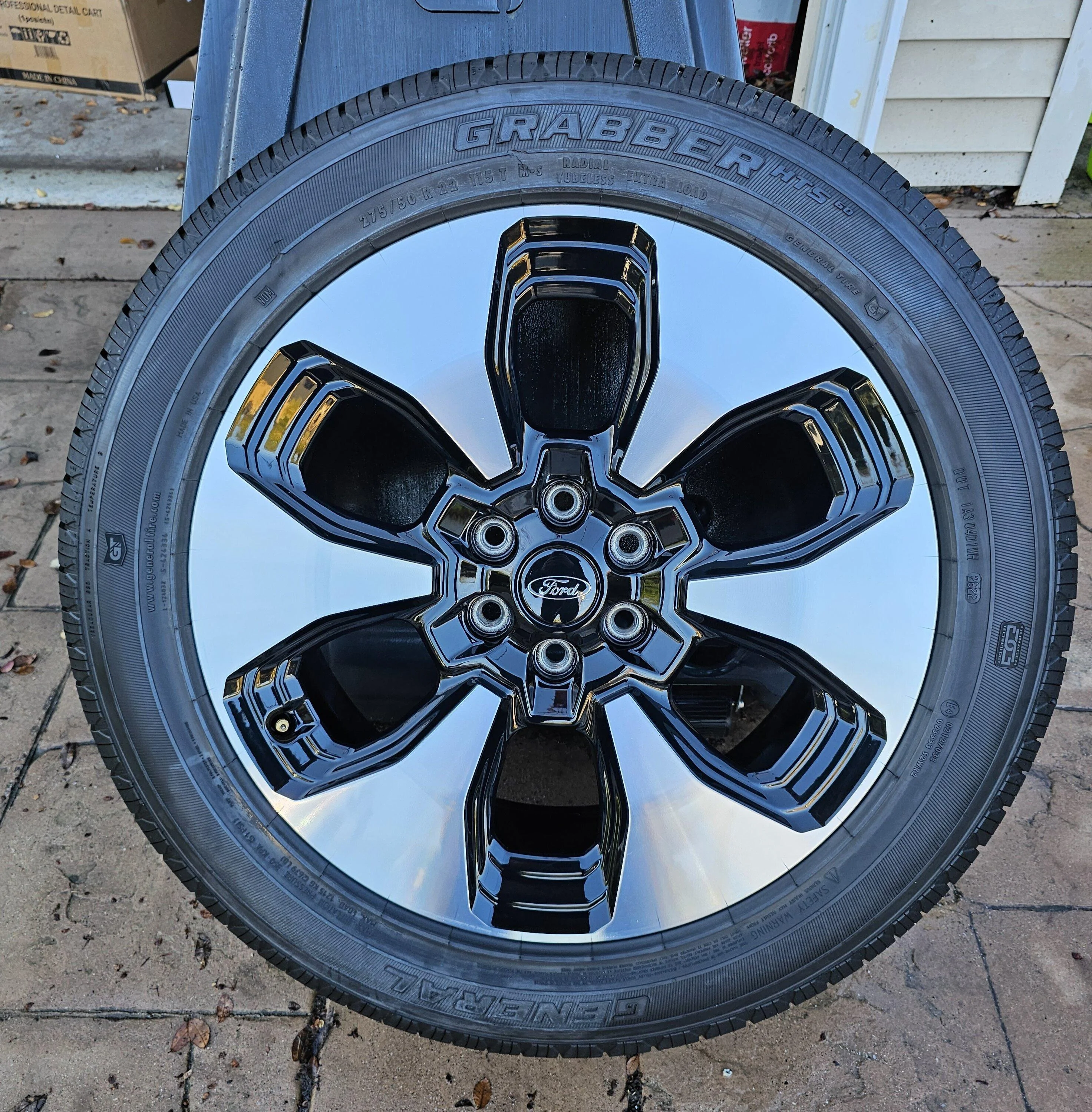 California - F150 Lightning 22" Platinum Wheels and Tires - $1,600 ...