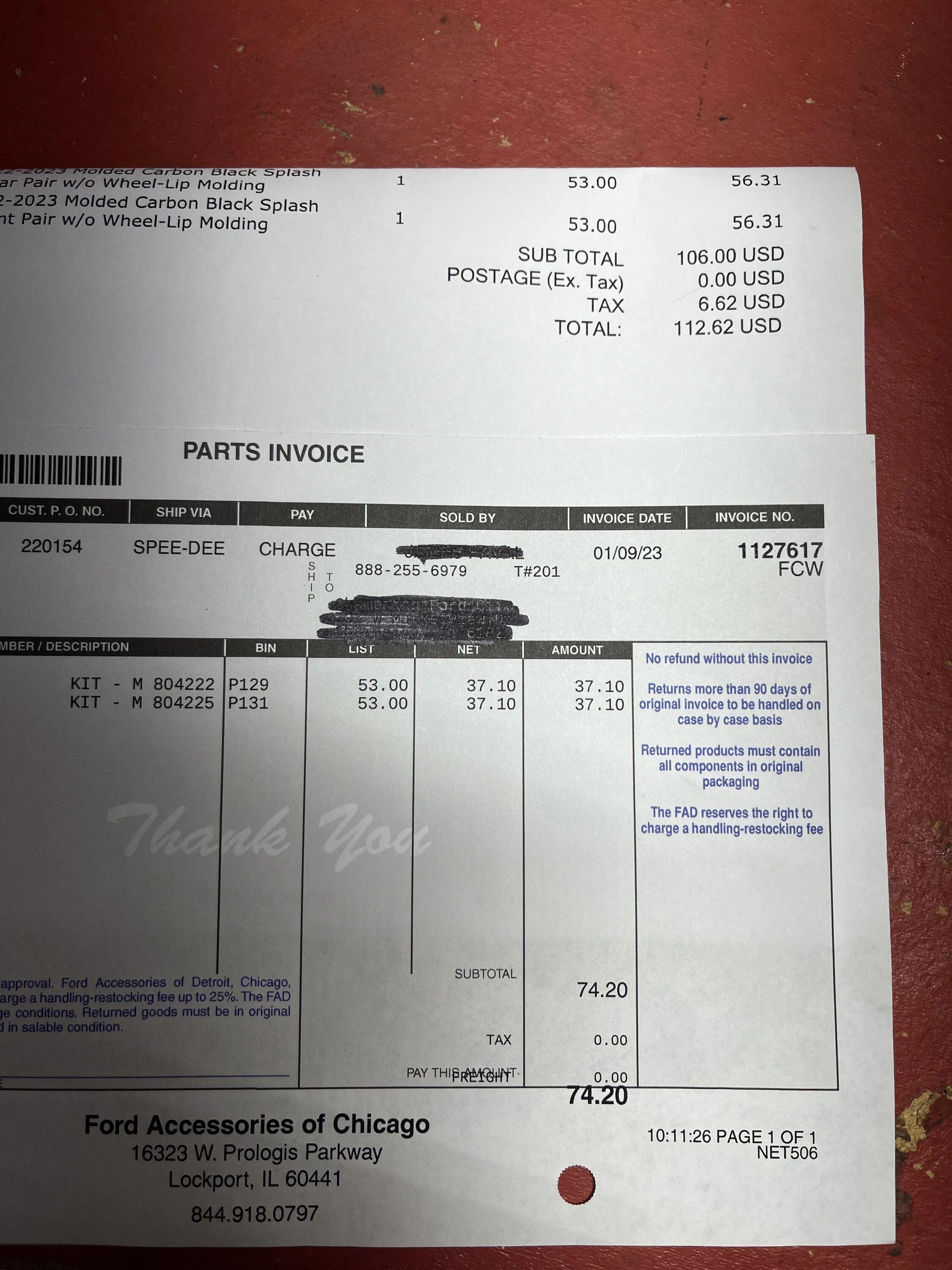 Mud Flaps / Splash Guards confirmed | Ford Lightning Forum For F-150 ...