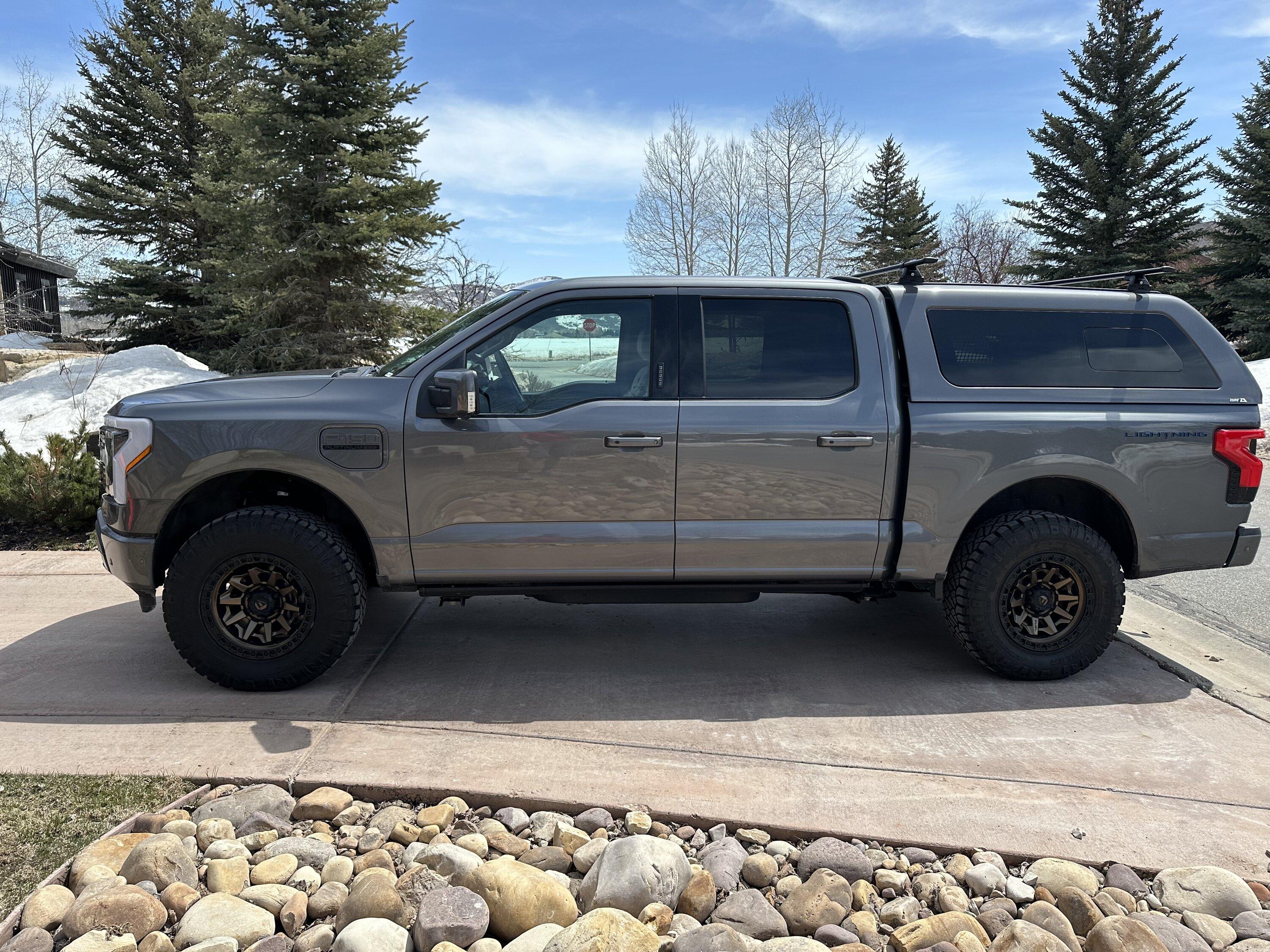 Current mods: wheels/tires/leveling/topper/running boards | Ford ...