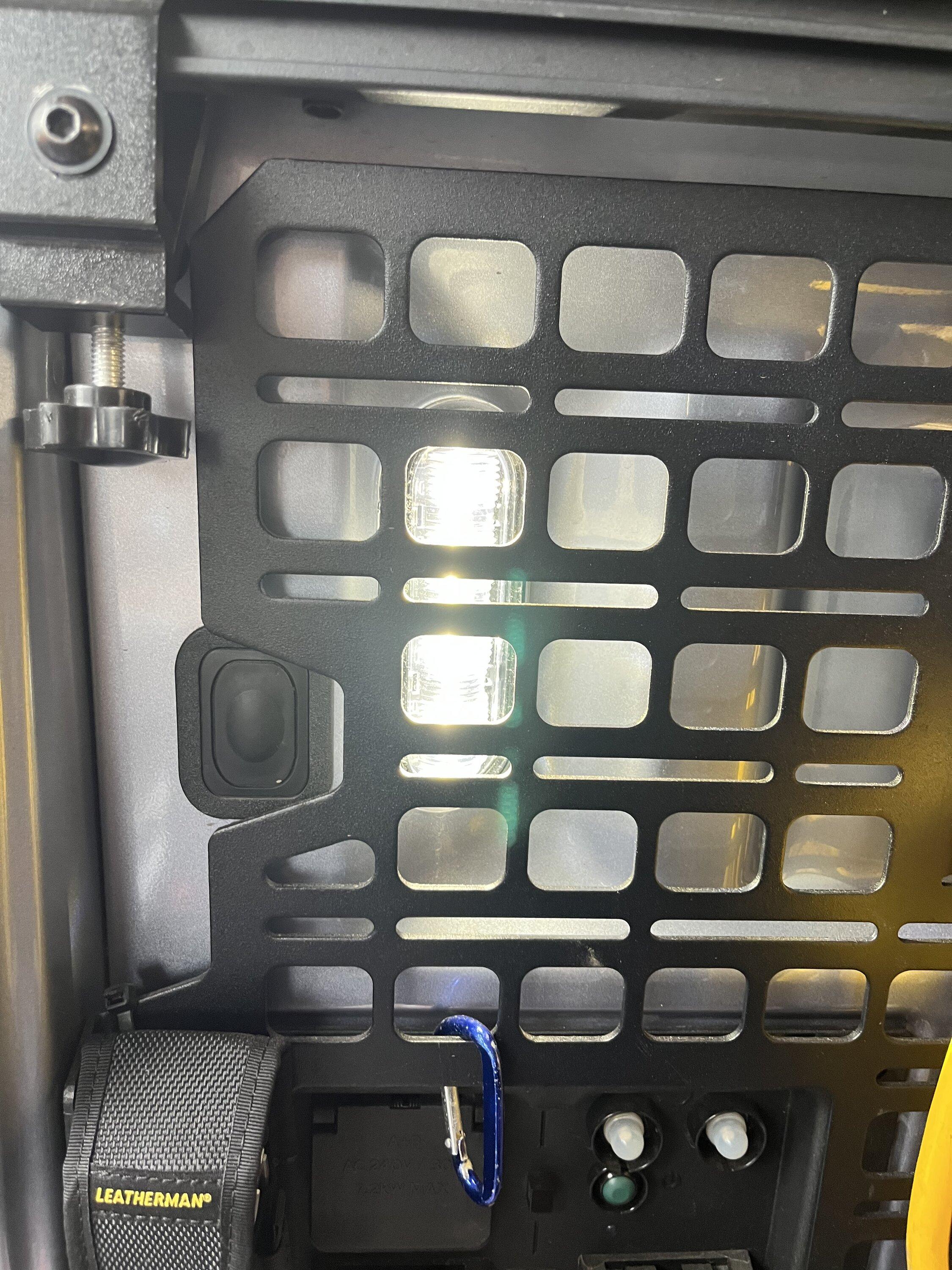 BuiltRight Molle panels installed | Ford Lightning Forum For F-150 ...