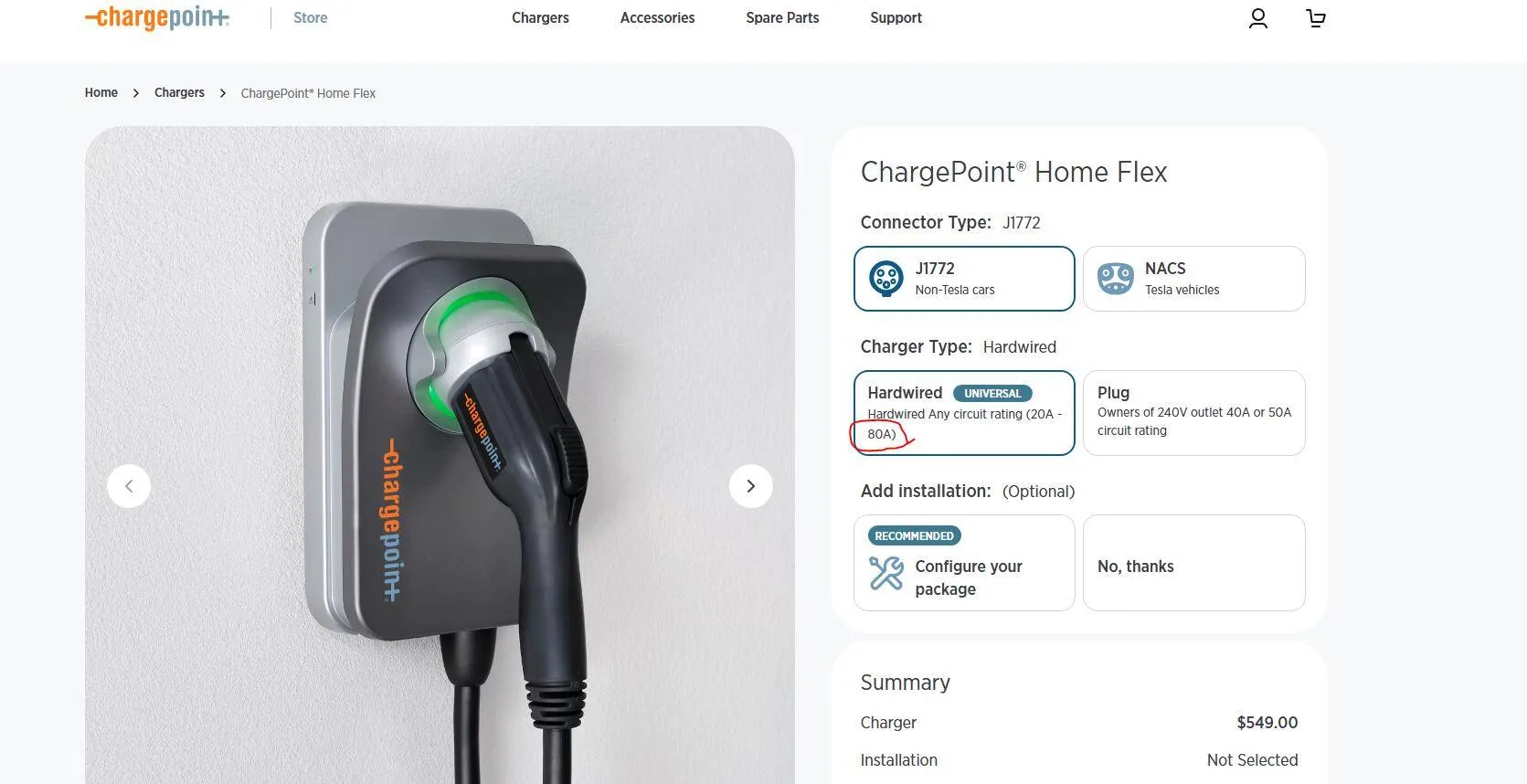 ChargePoint HomeFlex HARDWIRED 80amps | Page 2 | Ford Lightning Forum ...