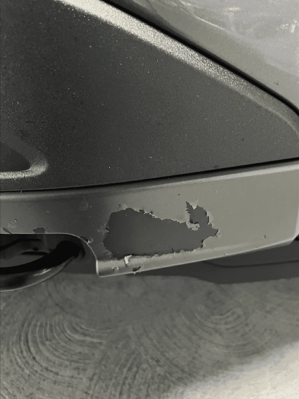 front bumper paint falling off? | Ford Lightning Forum For F-150 ...