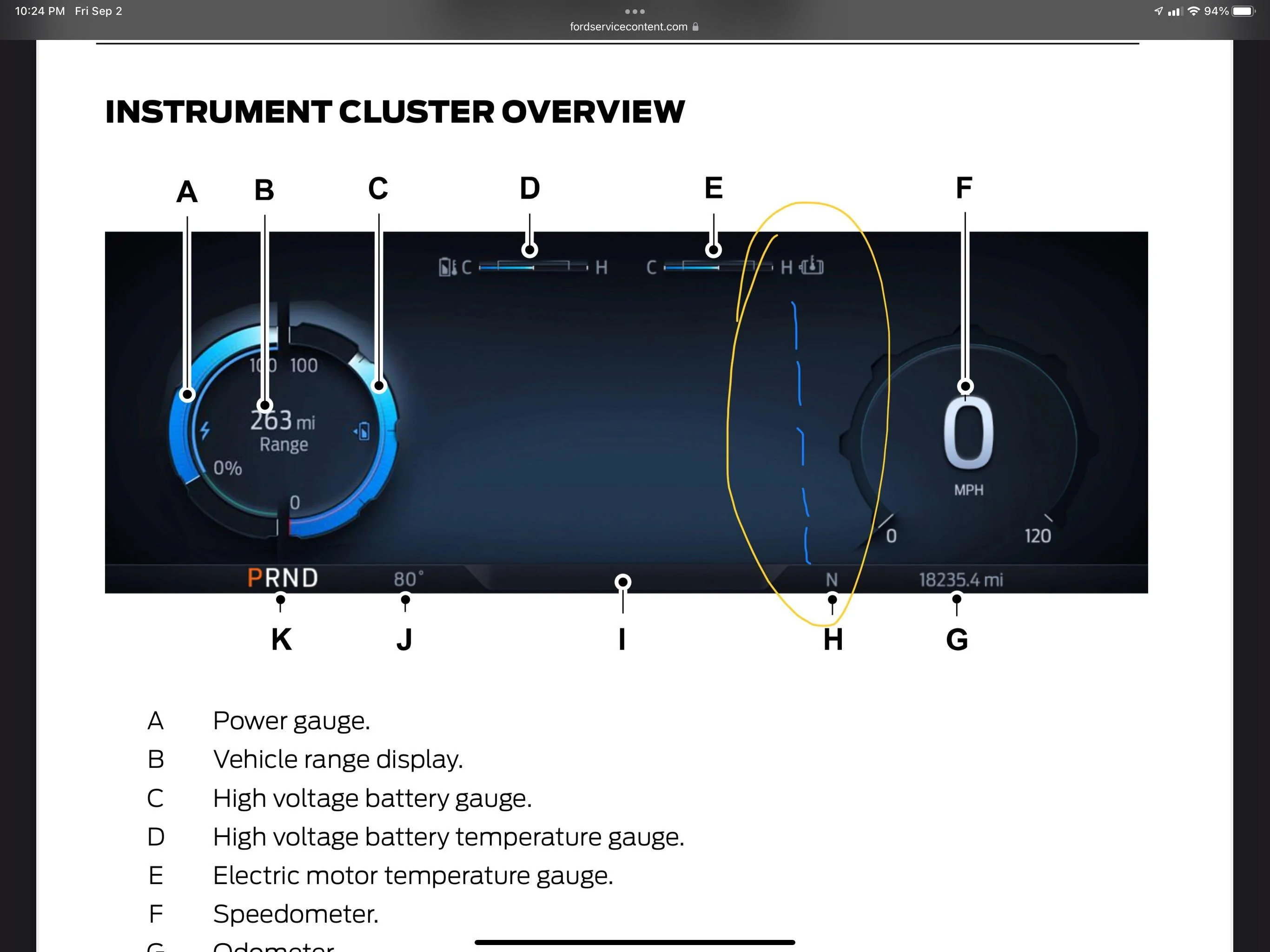 Instrument cluster segmented vertical line question | Ford Lightning ...