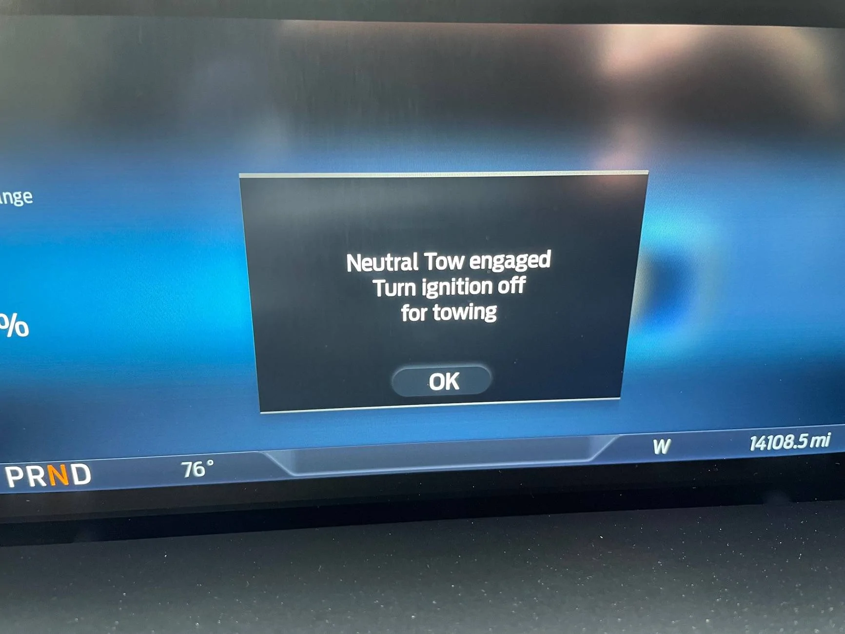 Emergency Tow fails to initialize | Ford Lightning Forum For F-150 ...