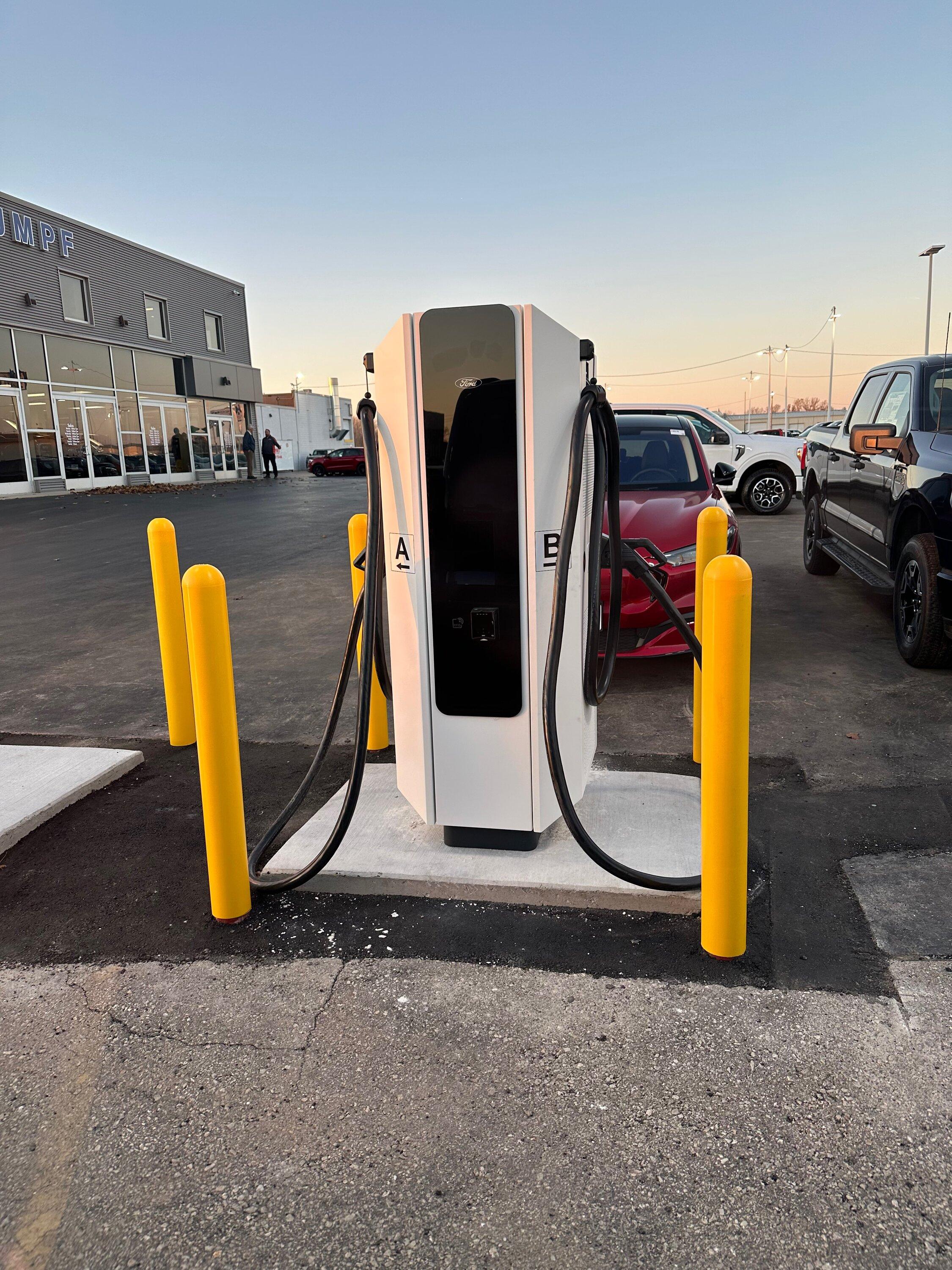 Ford Branded DCFC (install in process at my dealer) | Ford Lightning ...