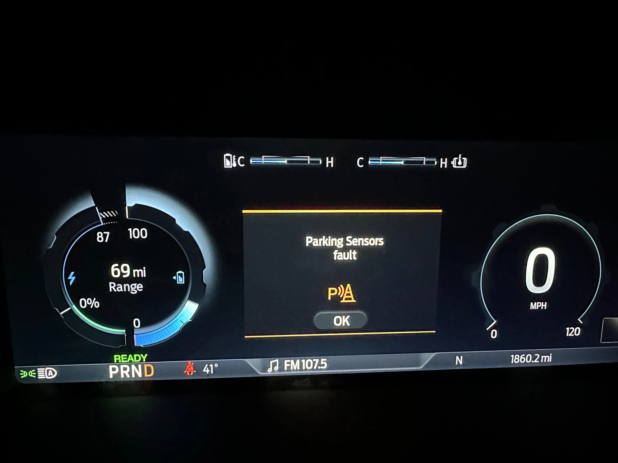 Parking Sensors Fault | Ford Lightning Forum For F-150 Lightning EV ...