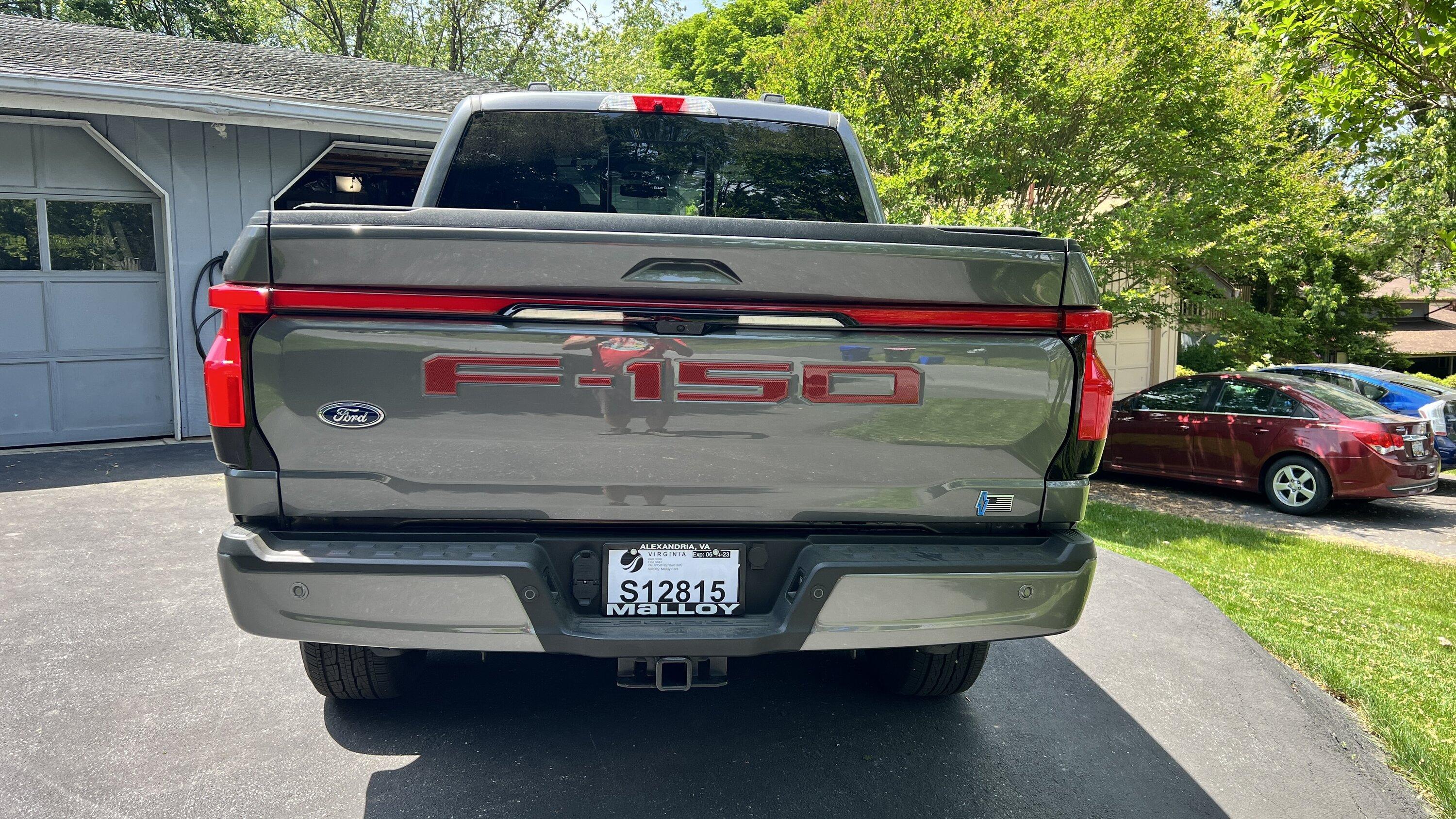 Azure gray owners with tailgate decal | Ford Lightning Forum For F-150 ...