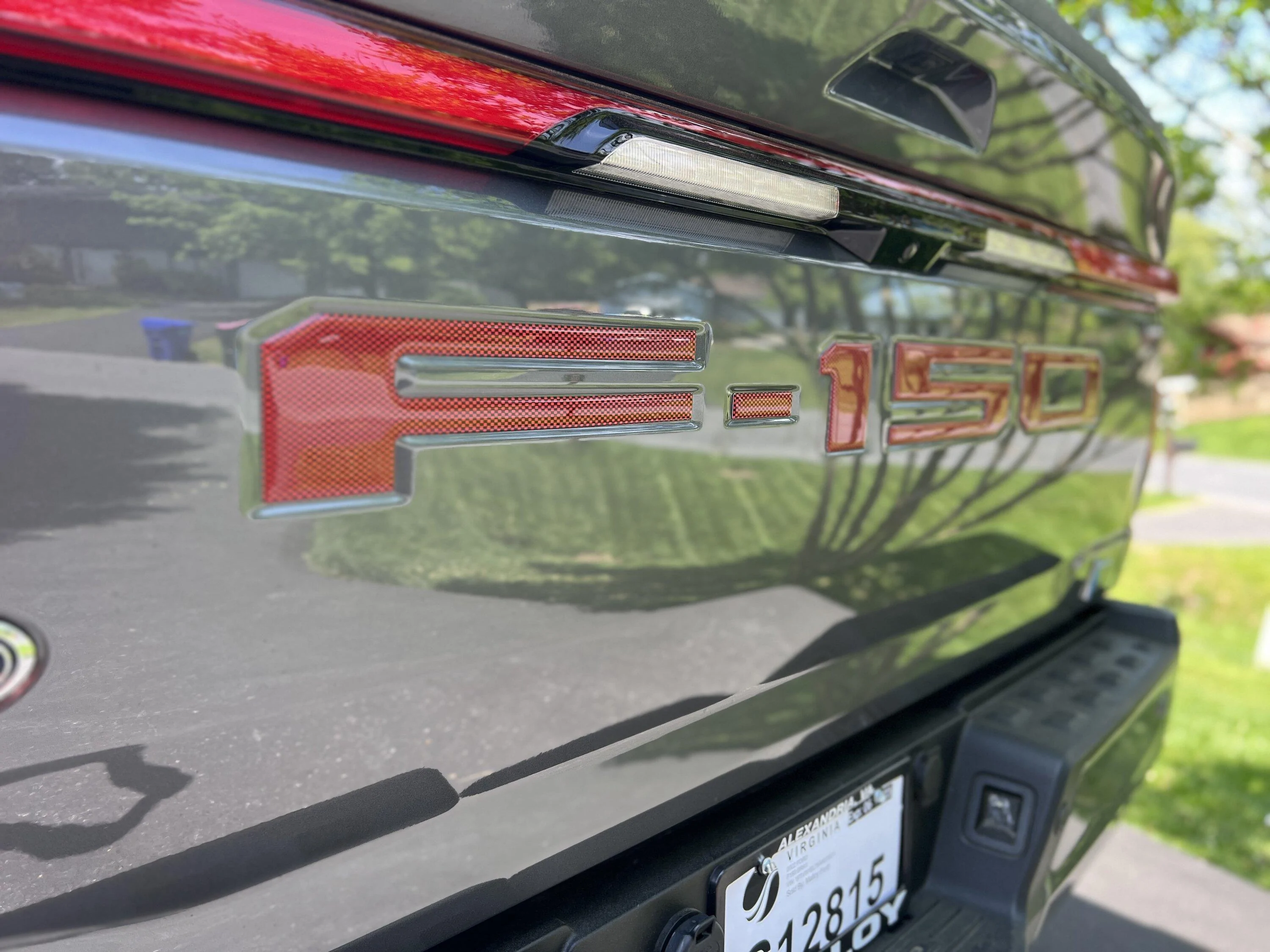 Azure gray owners with tailgate decal | Ford Lightning Forum For F-150 ...
