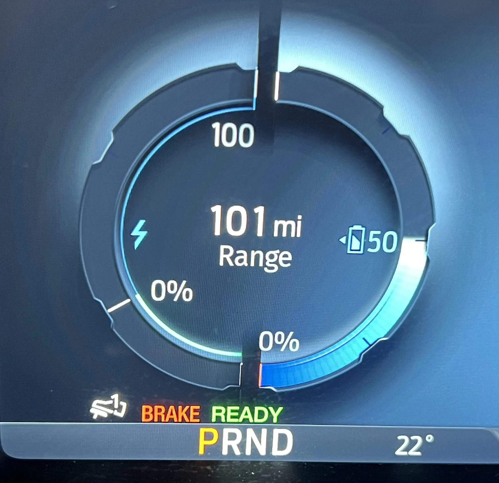 Range display splits when decelerating | Ford Lightning Forum For F-150 ...