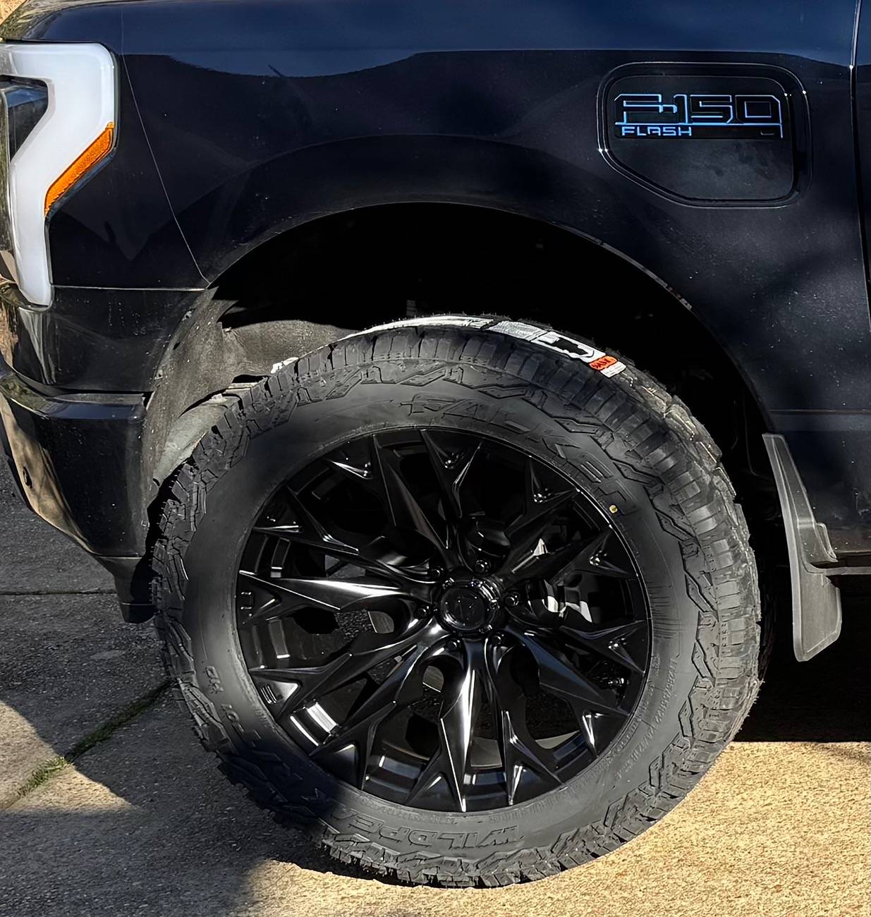 Front wheel alignment in wheel well | Ford Lightning Forum For F-150 ...