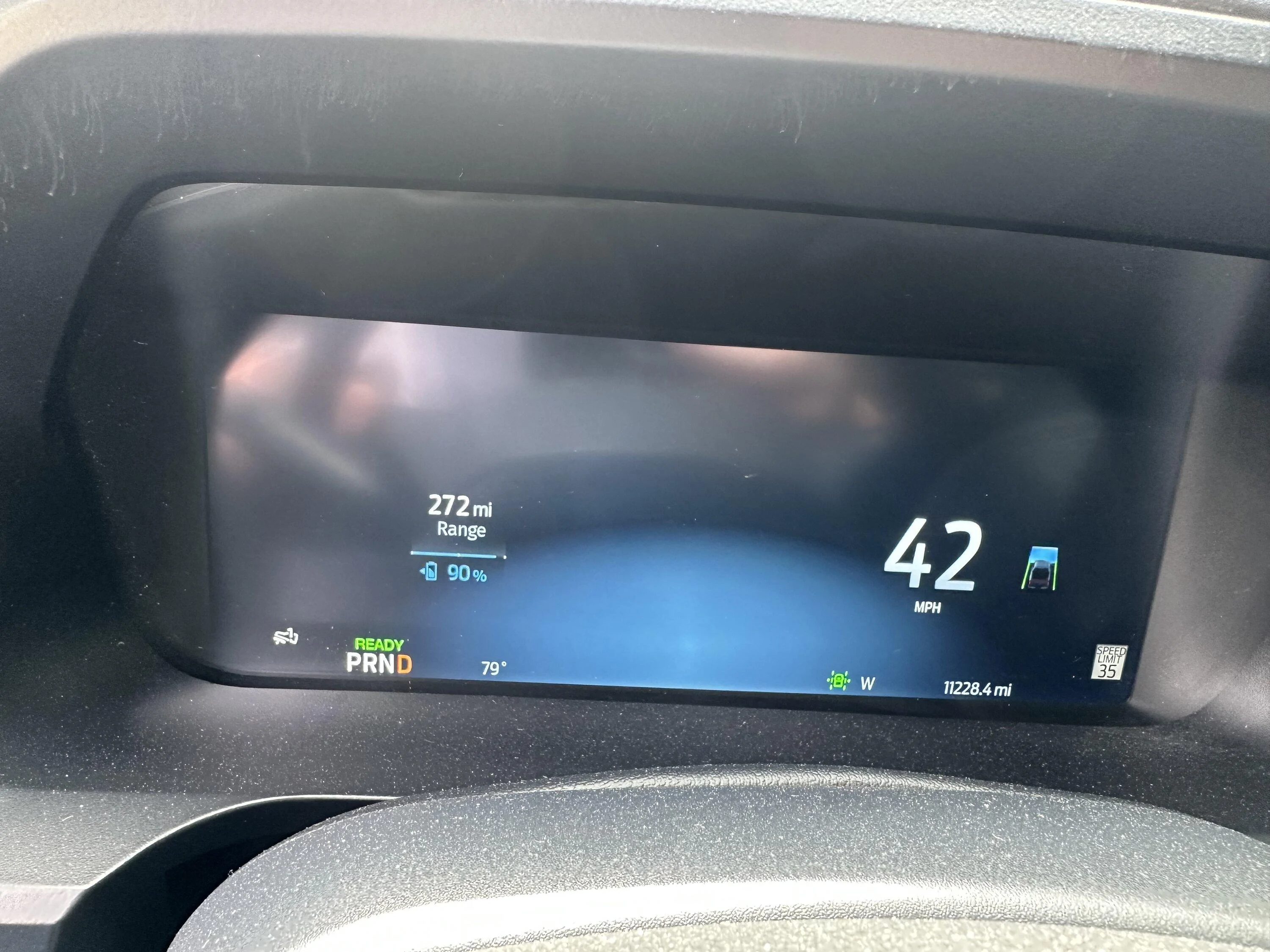 Cluster UI glitch | Ford Lightning Forum For F-150 Lightning EV Pickup ...