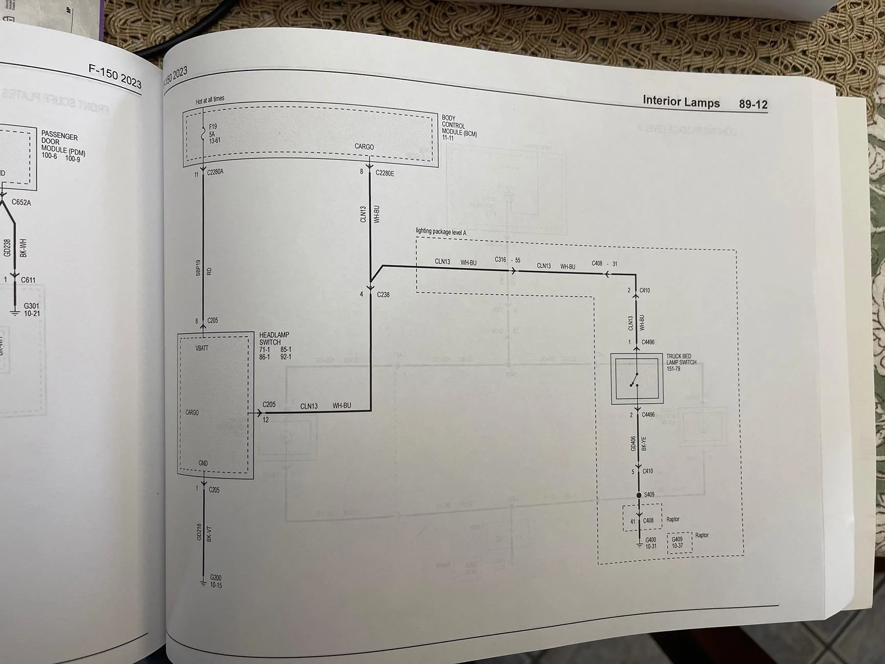 2023 Pro OEM Bed Light addition - why it sometimes doesn't work, and ...