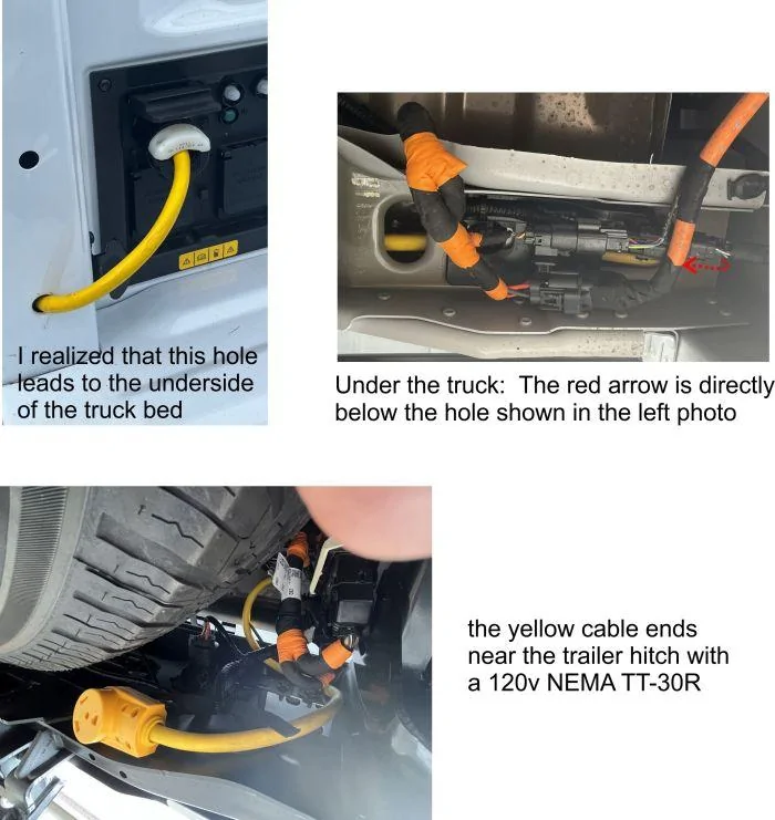 Using the truck bed 240v outlet to power an RV | Ford Lightning Forum ...
