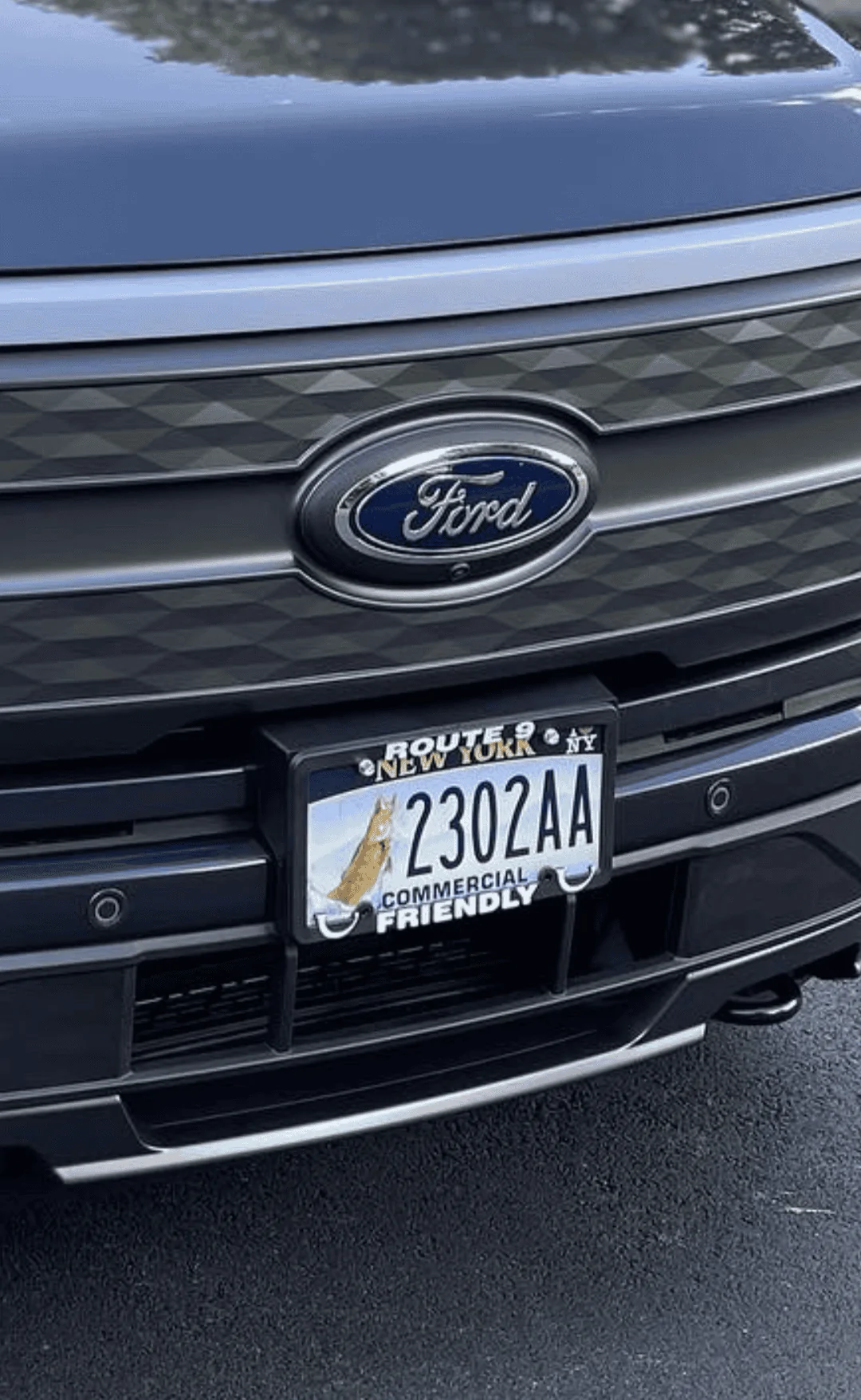Front license plate blocking active shutters ? Anyone concerned in ...