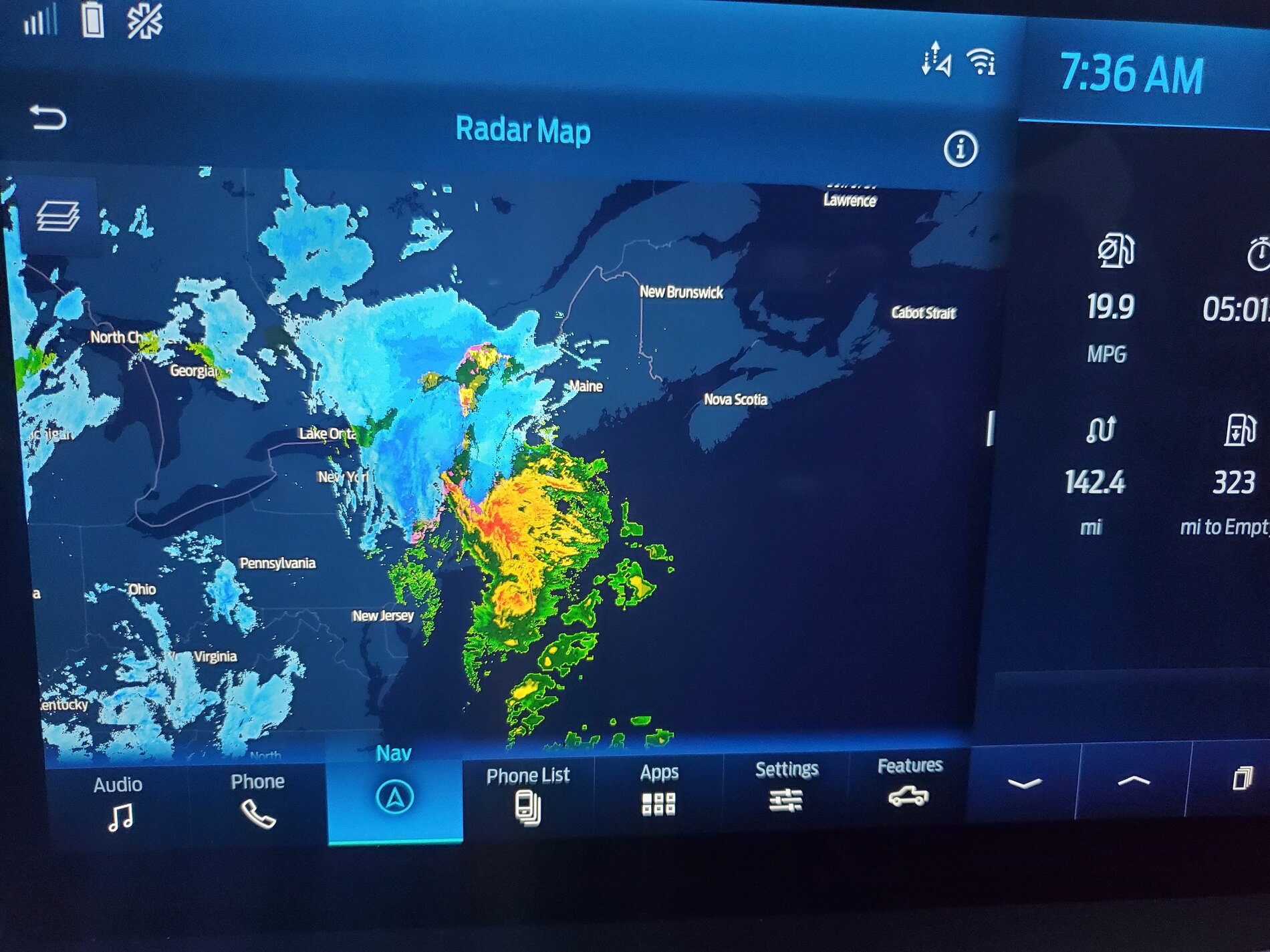 Radar map -- a feature some don't know about in 2021 F-150 | Ford ...