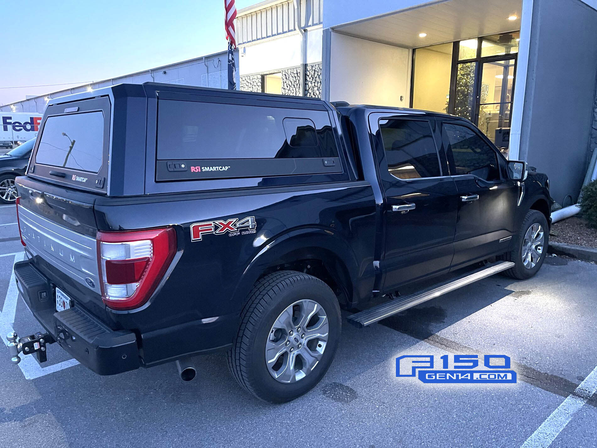 RSi SmartCap Camper Shell installed on 2021 F-150 | Ford Lightning ...
