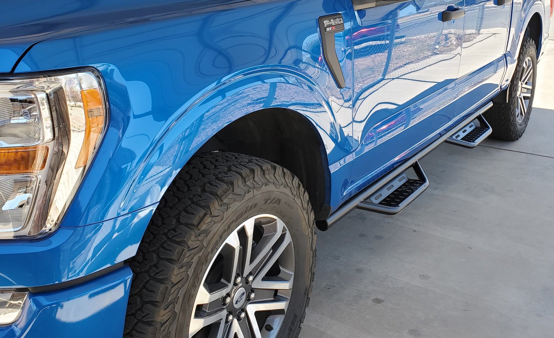 N-Fab RS steps installed | Ford Lightning Forum For F-150 Lightning EV ...