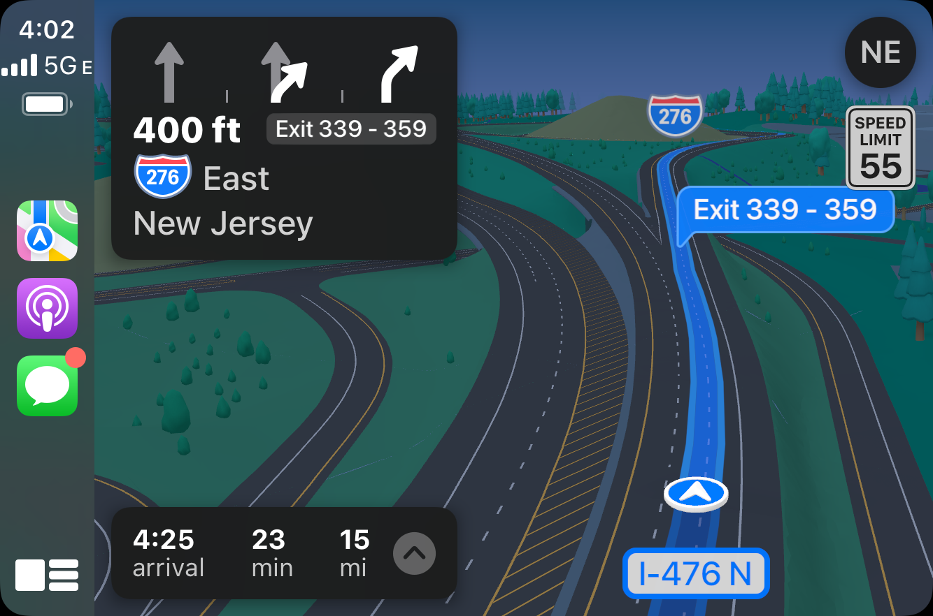 CarPlay Apple Maps updated visuals | Ford Lightning Forum For F-150 ...