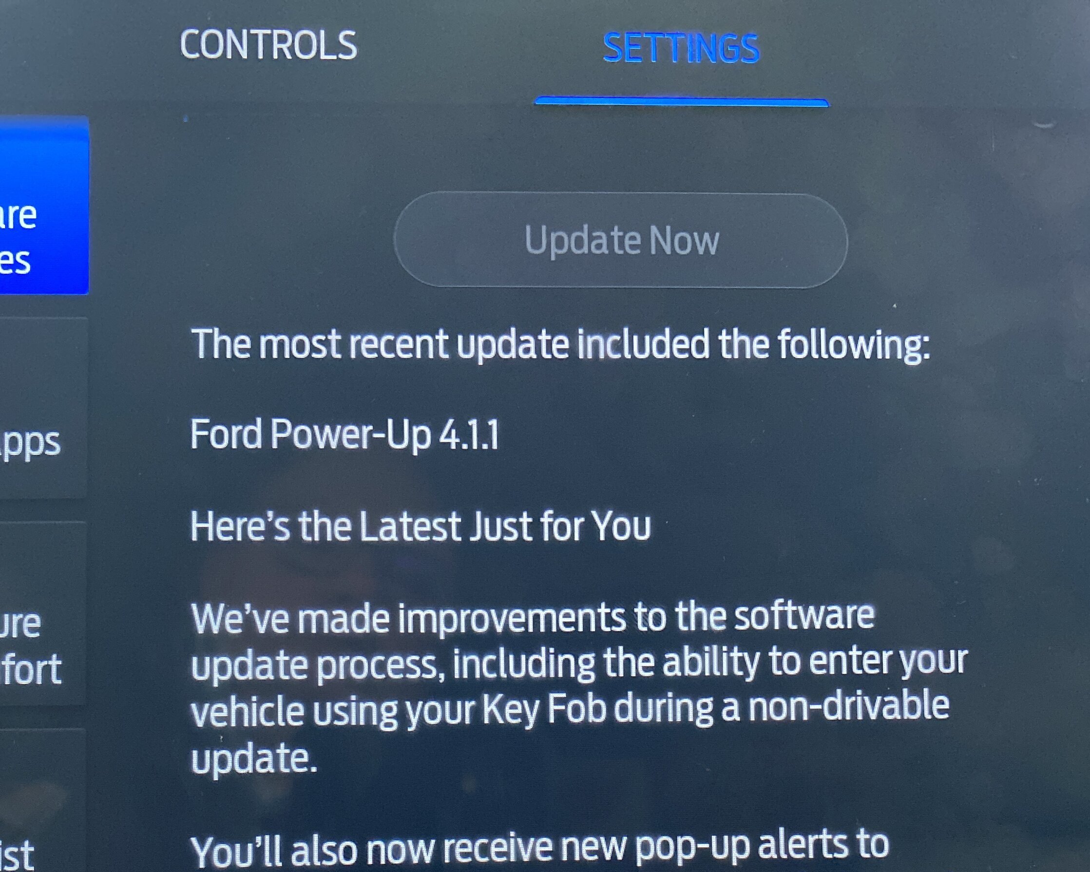 Power Up-4.1.1 OTA software update released | Ford Lightning Forum For ...