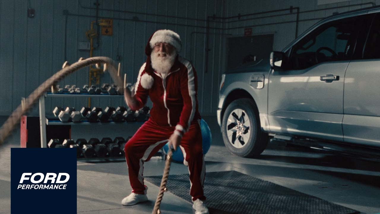 Santa’s Training Camp | Ford Holiday Ad | Ford Lightning Forum For F ...