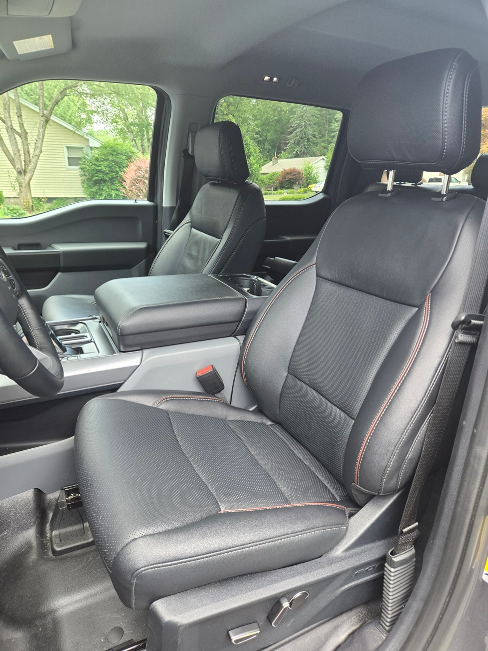 Lariat Powered Seats install in 2023 Lightning Pro for under $600 ...