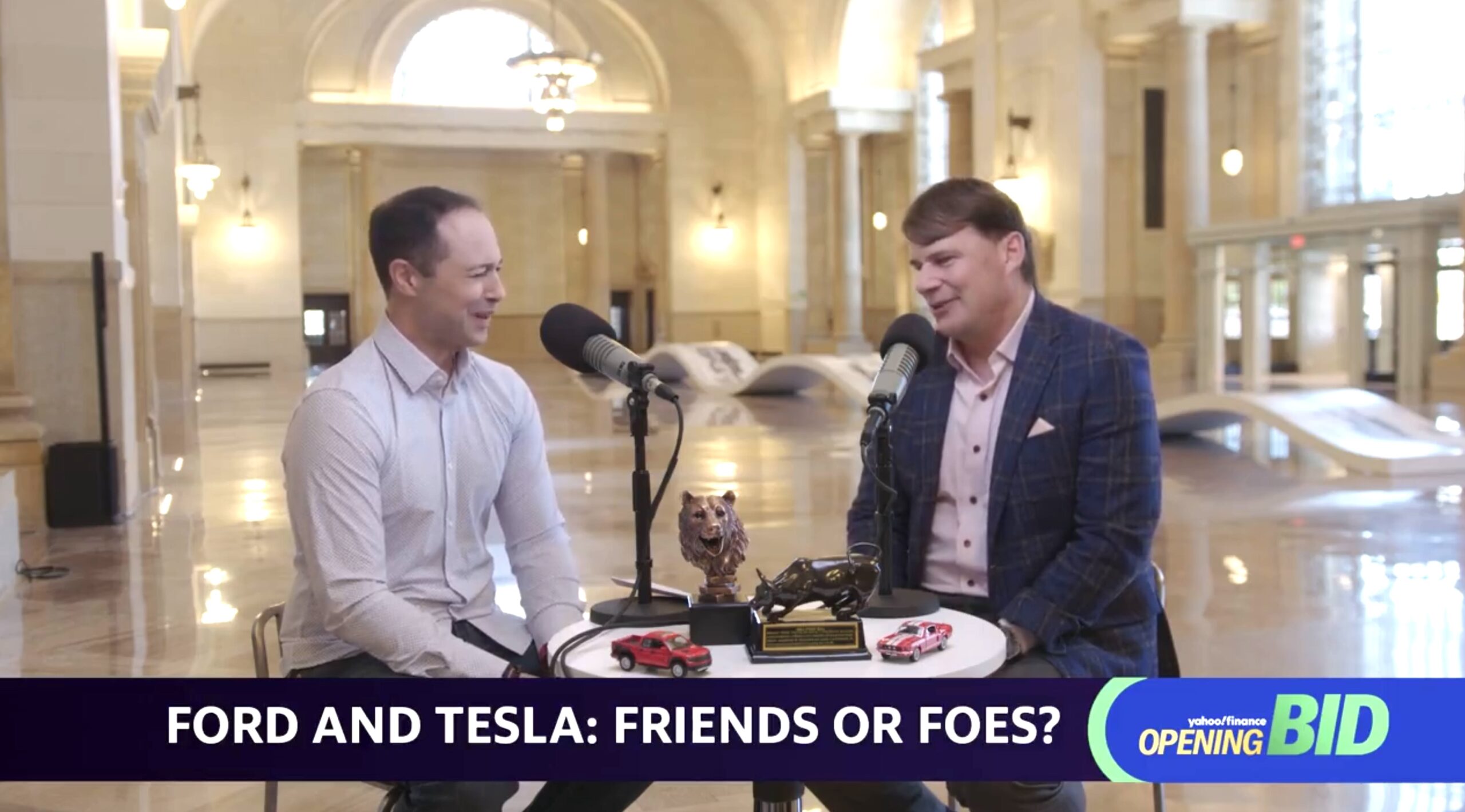 Ford CEO Jim Farley on EVs, NACS Adapter, New Detroit HQ @ Michigan Central Station -- Yahoo ...