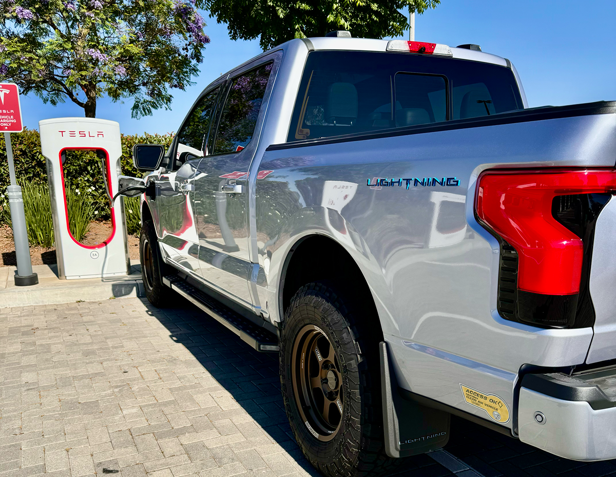 First Tesla Supercharging Experience | Ford Lightning Forum For F-150 ...