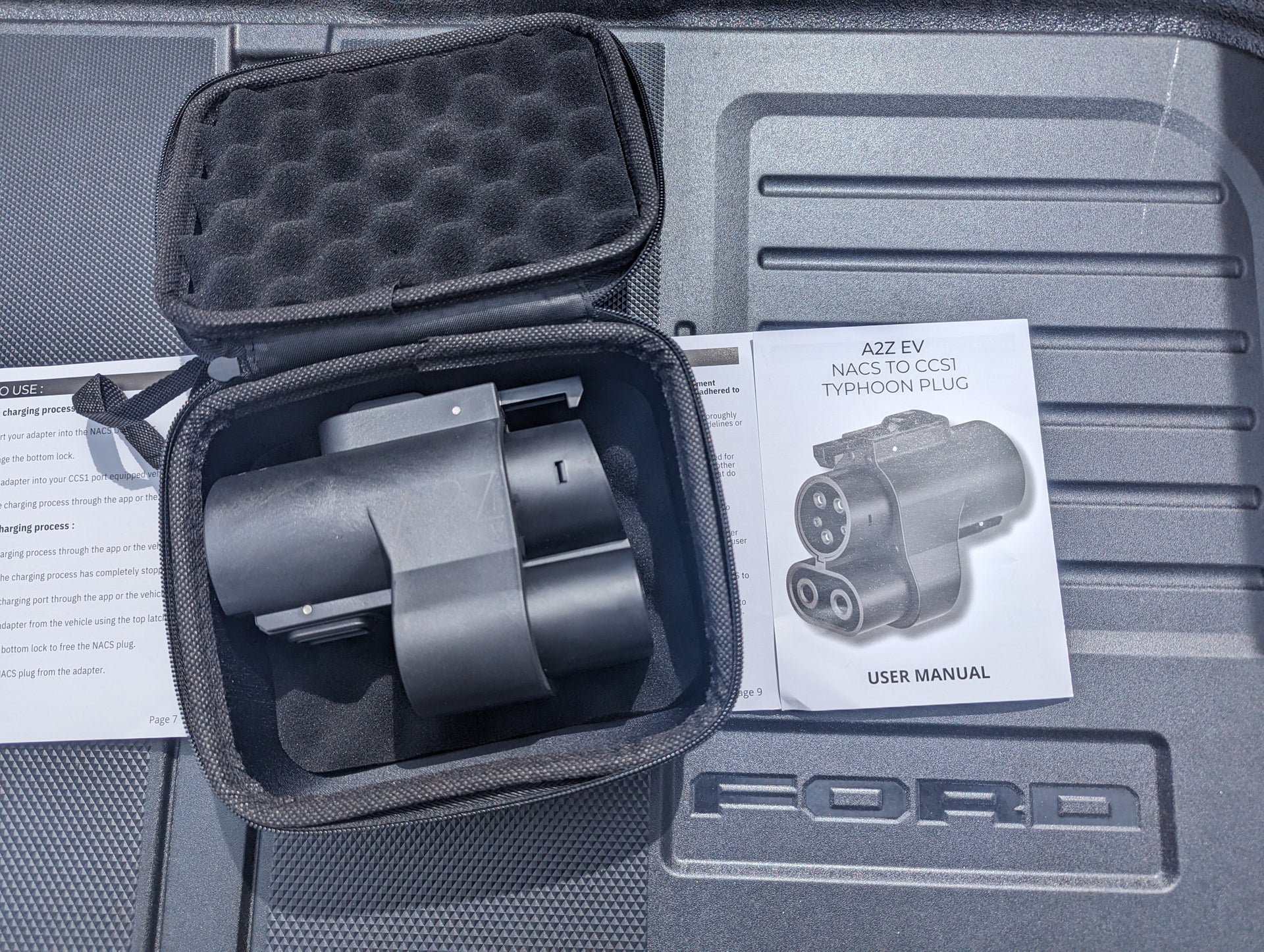 Tesla Supercharger Charging with A2Z Adapter - Positive and Negative ...